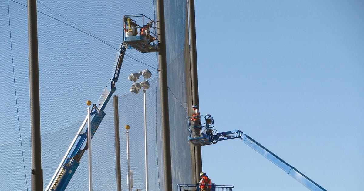 Superior Steel Poles for Long-Lasting Netting Installations