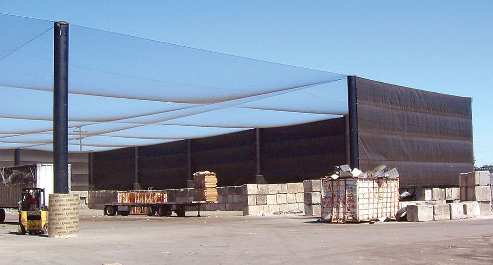 Litter Fences for Landfills | Durable Waste Containment Solutions